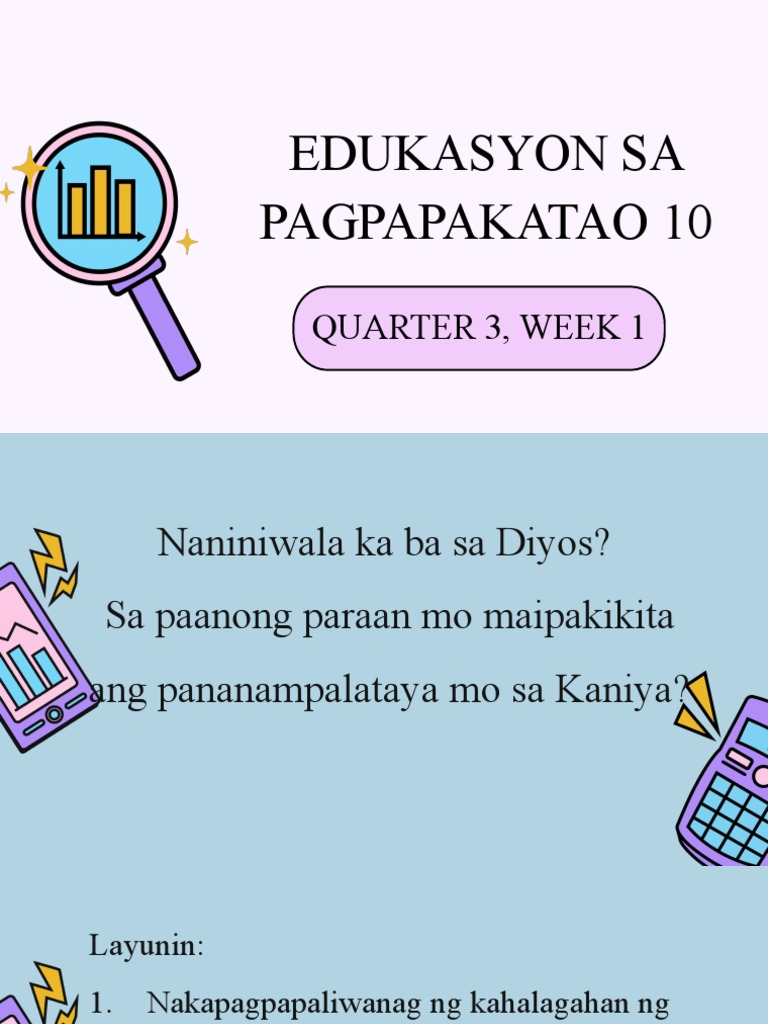 Esp 10 Q3-Week 1 | PDF