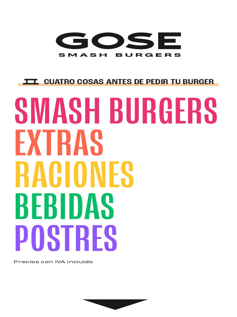 Carta Gose Online | PDF | Alimentos | Cocina