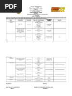 Brigada Eskwela Action Plan 2022 2023 | PDF