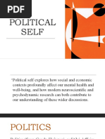 Understanding The Self Political Self | PDF