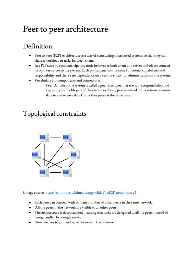 Peer2Peer 2022 | PDF | Peer To Peer | Client–Server Model