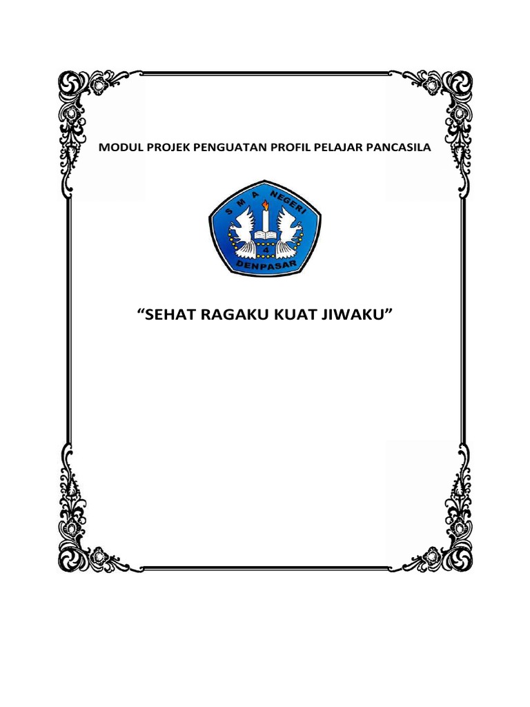 Modul Topik Sehat Ragaku Kuat Jiwaku | PDF
