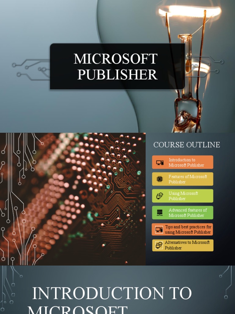 Microsoft Publisher | PDF | Microsoft Office | Application Software