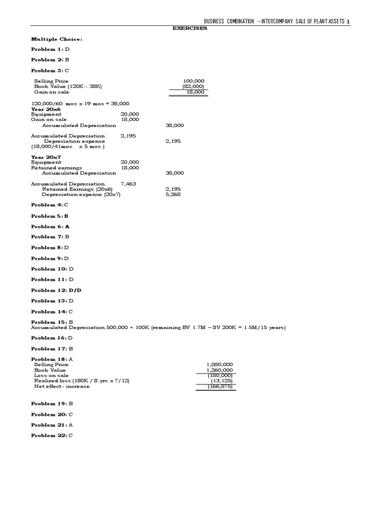 Answer-Key-Chapter-5-BC DeJesus | PDF | Book Value | Depreciation Answer-Key-Chapter-5-BC DeJesus | PDF | Book Value | Depreciation