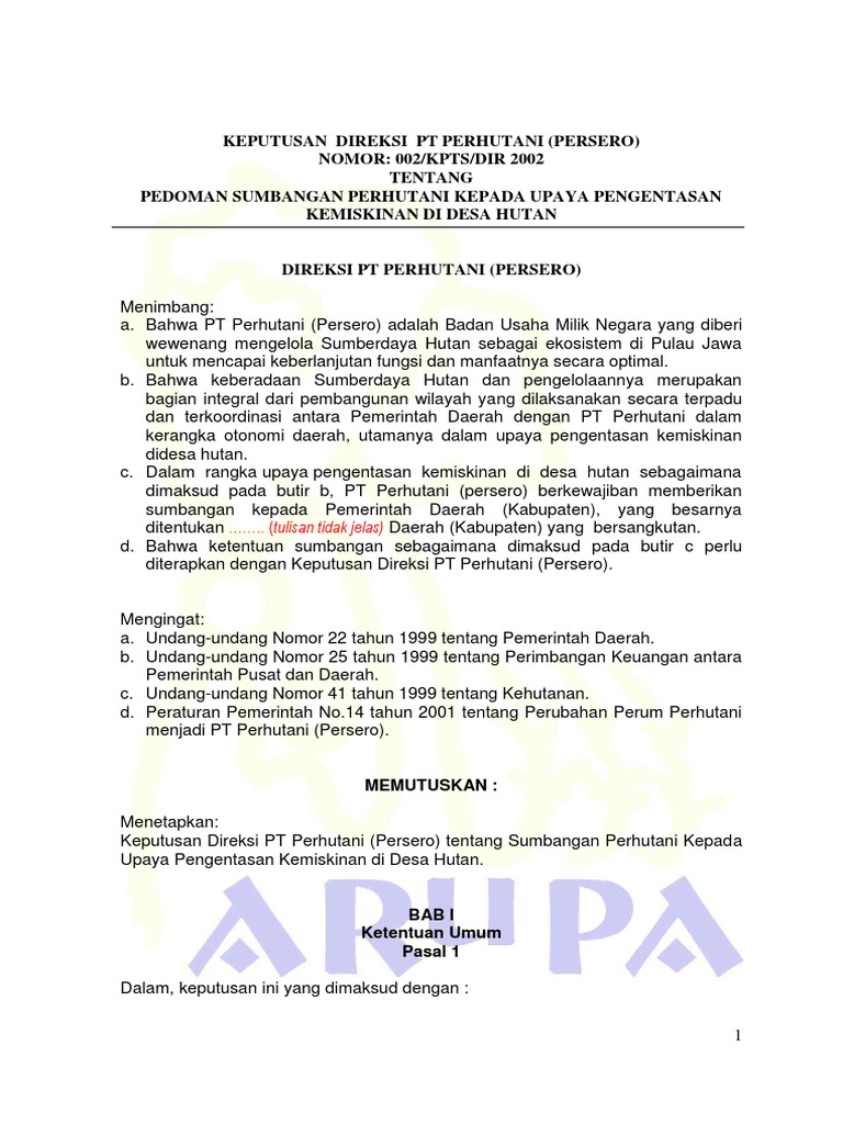 4 SK Direksi No. 002 Tahun 2002 Kemiskinan1 | PDF