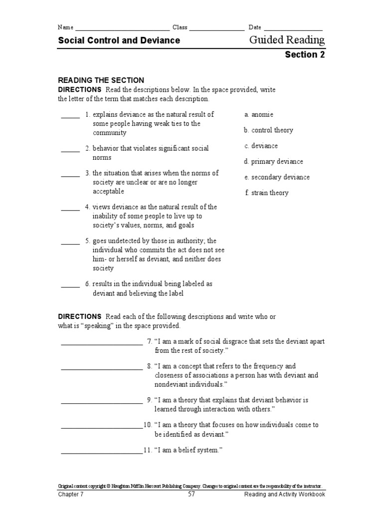 Gra C07S02 | PDF | Deviance (Sociology) | Psychology