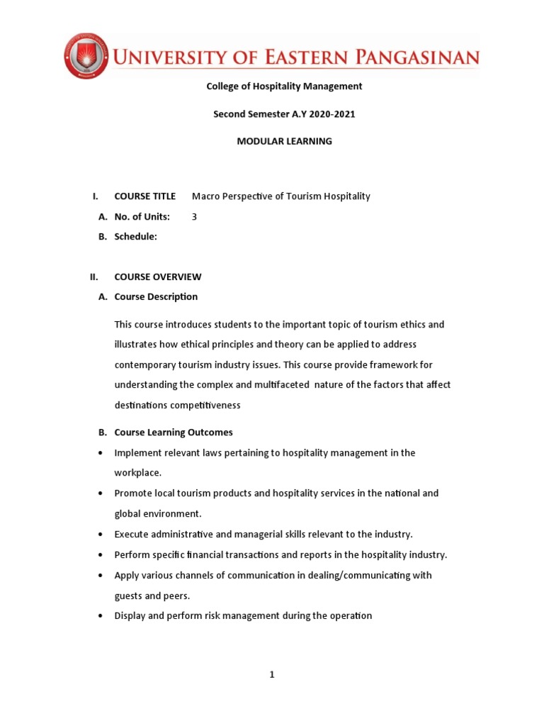 Macreo Perspective Module | Download Free PDF | Tourism | Hotel