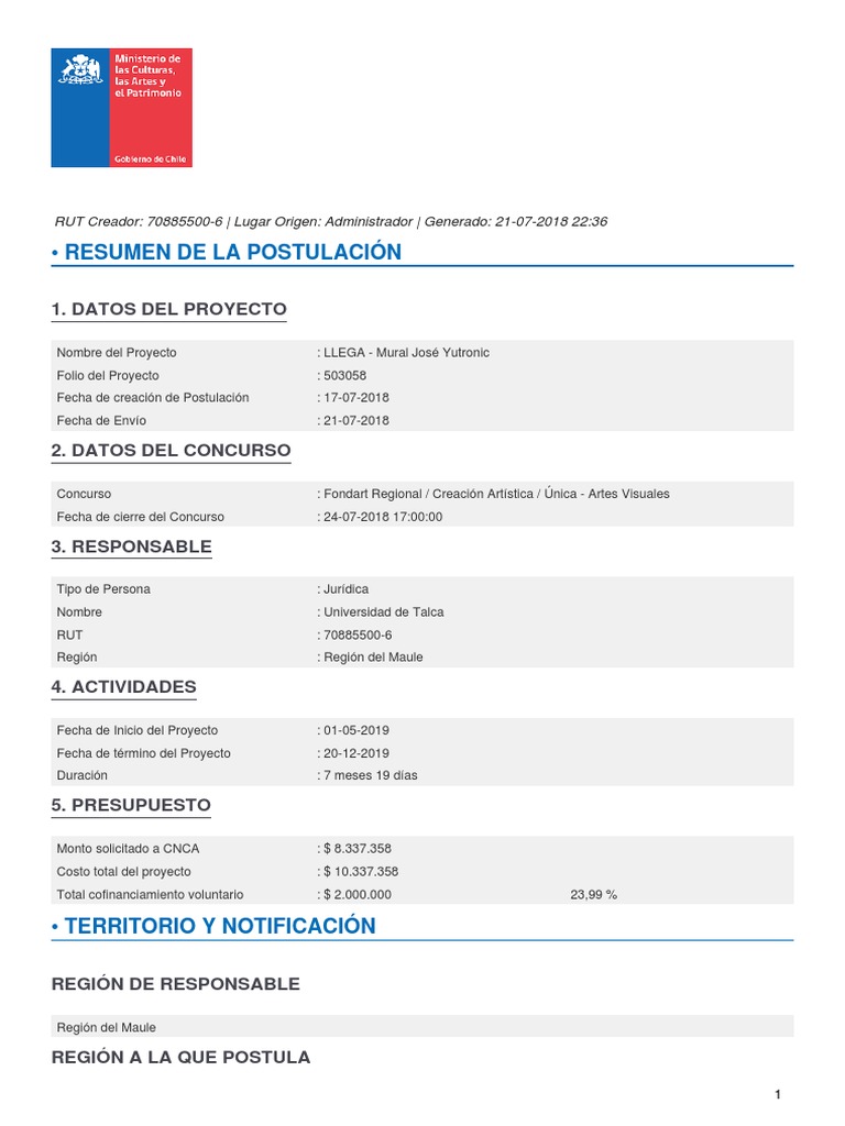 Postulacion 106626 | PDF