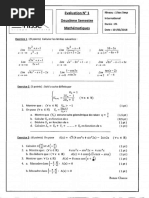 Exercices d'équations et inéquations 3AC | PDF | Formes géométriques ...
