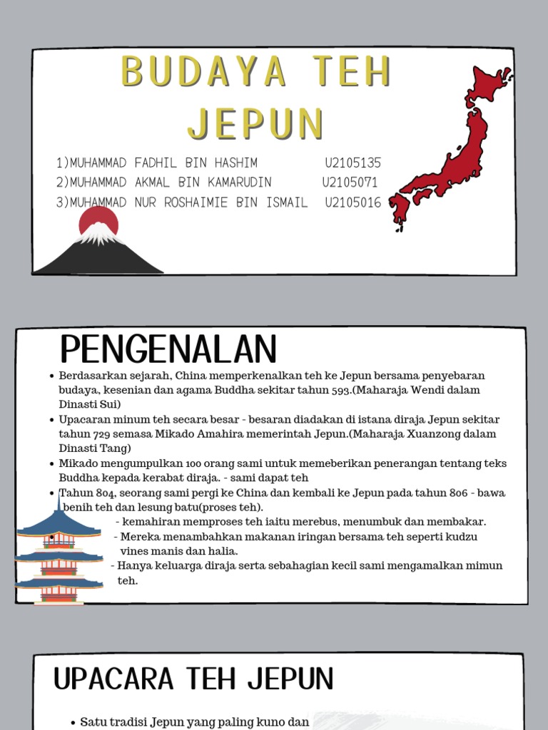 Budaya Tea Di Jepun | PDF