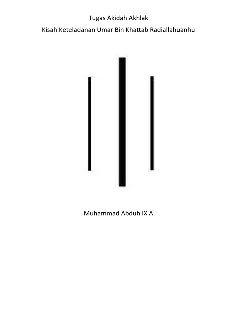 Keteladanan Umar Bin Khattab Dalam Islam Pdf Agama Spiritualitas