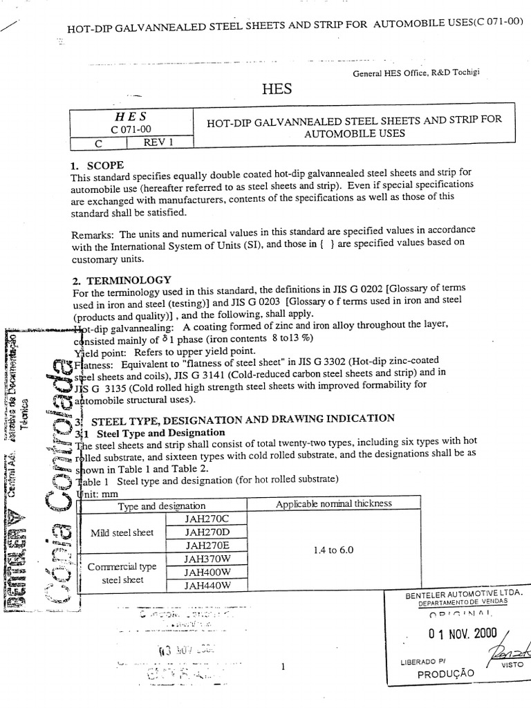 HES C071-00 Rev1 | PDF