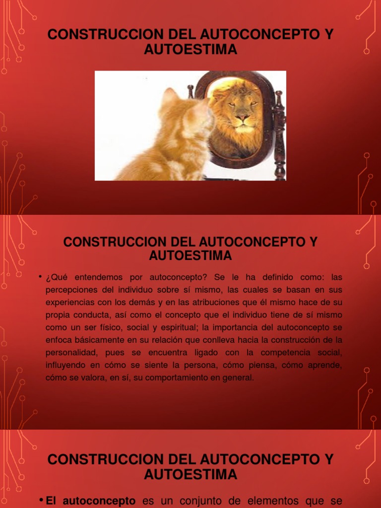 Autoconcepto y Autoestima | PDF | Autoestima | Autoconcepto