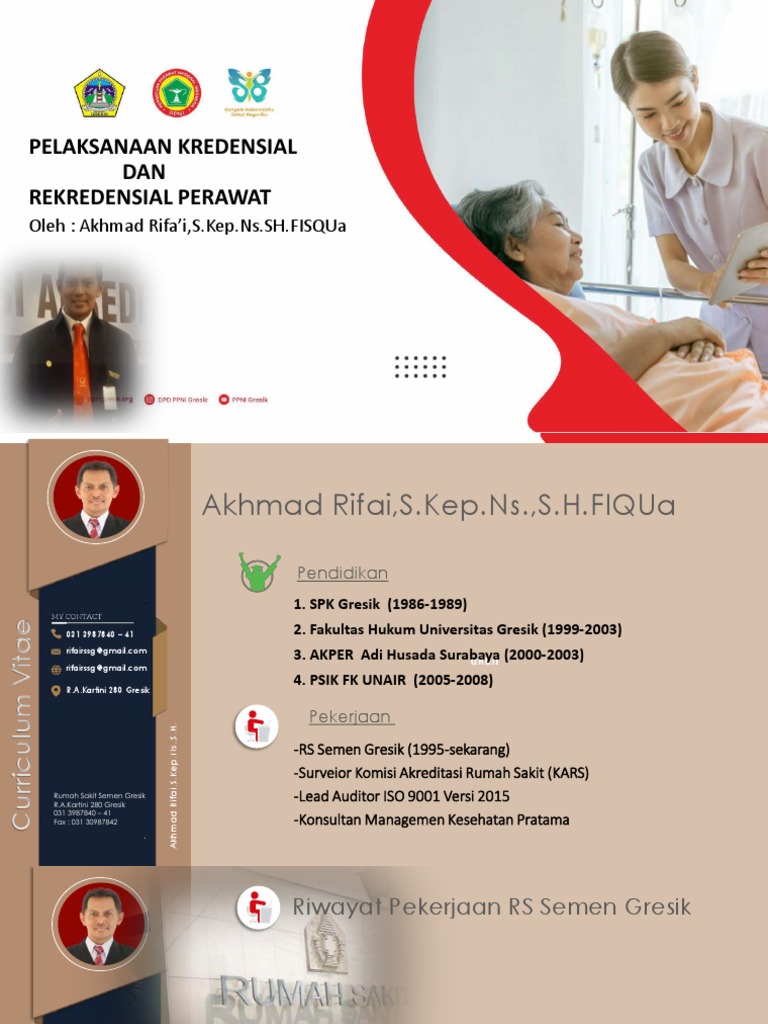 Akhmad Rifai S.Kep - .Ns - SH. FISQUa Proses Kredensial Dan ...