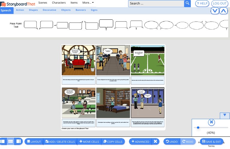 Storyboard Creator Comic Strip Maker Storyboard Maker | PDF | Comics ...