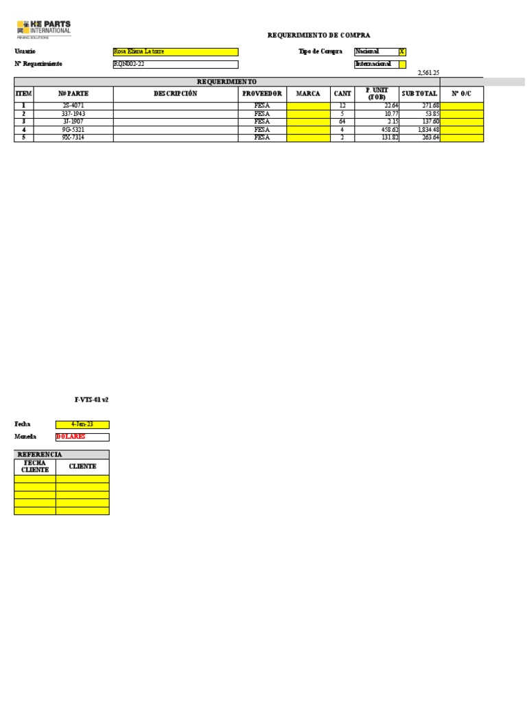 Rqn002-23 Fesa Enero | PDF