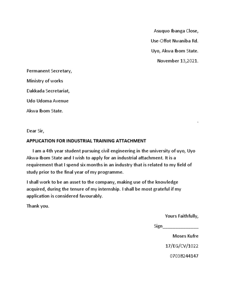 Flex IT Letter | PDF