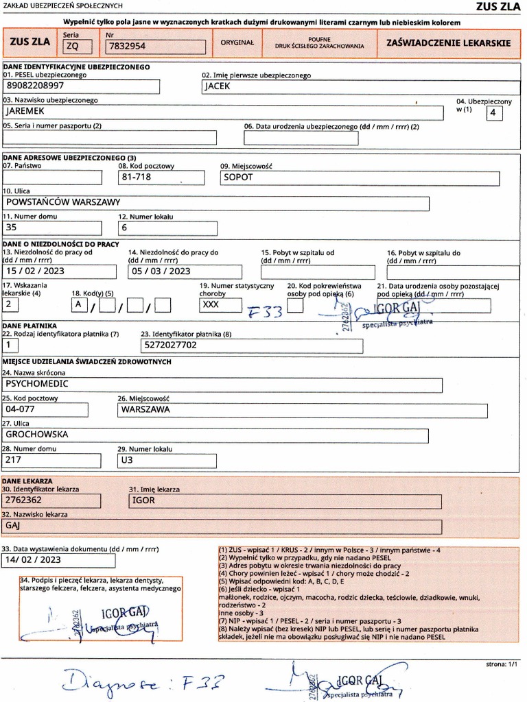 Zus-Zla 7832954 | PDF