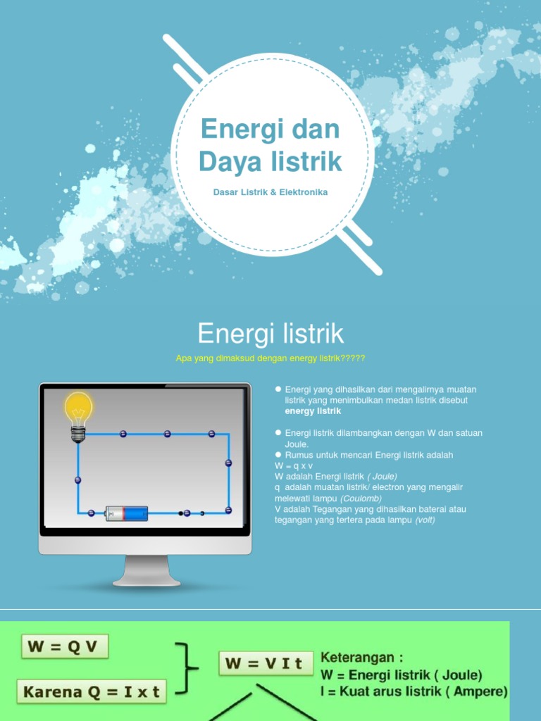 Energi Dan Daya Listrik | PDF