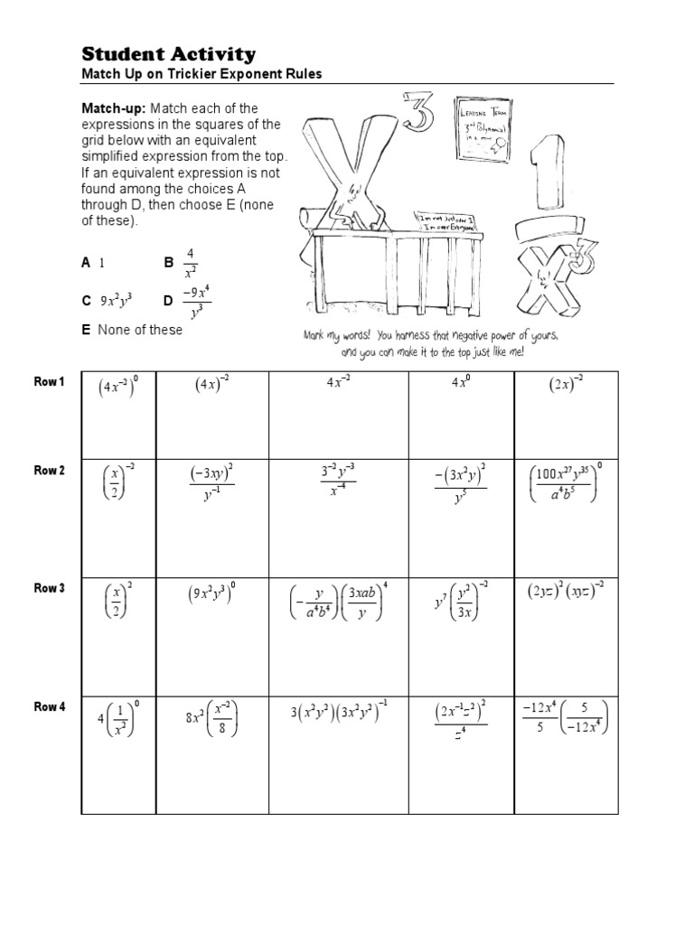 Meiyisi Ballesteros - Match Up On Trickier Exponents | PDF ...