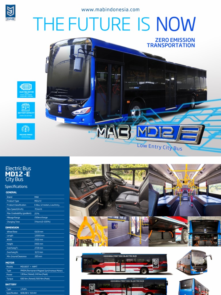 BROSUR MAB CITY BUS Low Entry | PDF
