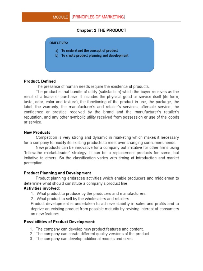 Marketing Product Concepts | PDF | Brand | Marketing