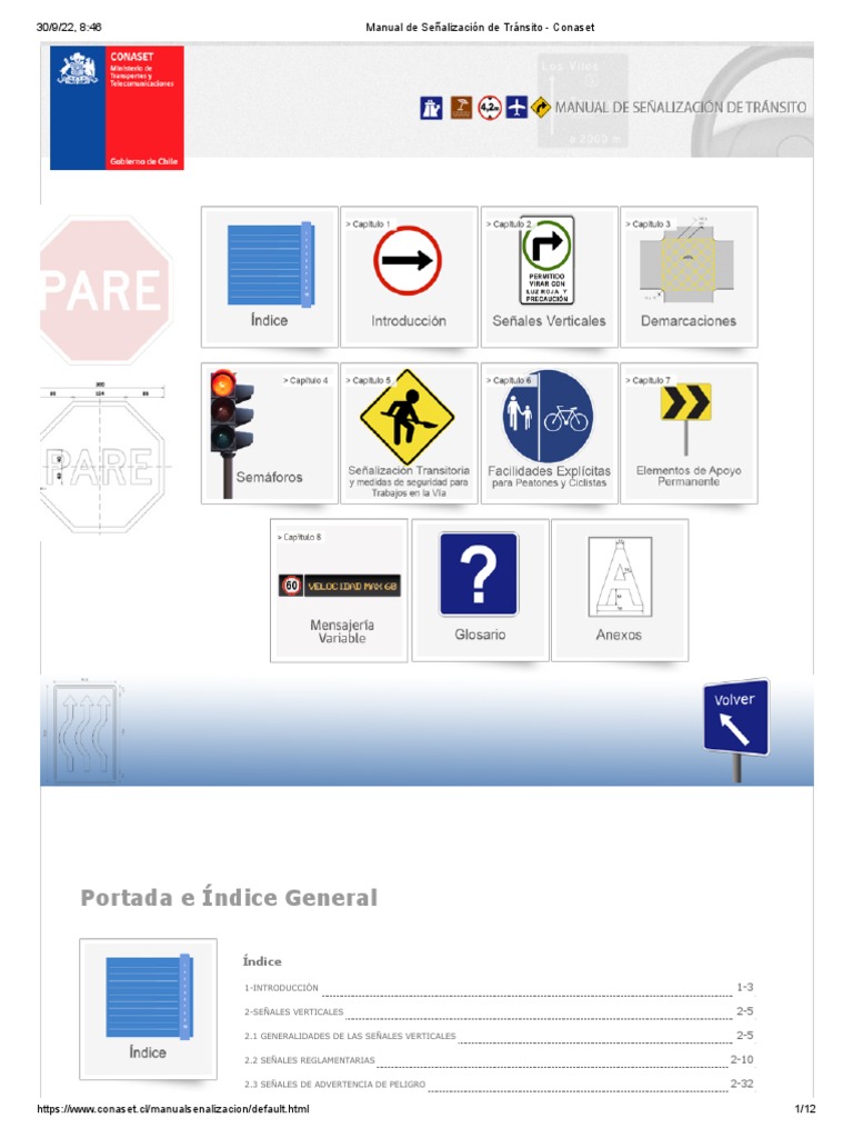 Manual de Señalización de Tránsito - Conaset | PDF | Peatonal | Semáforo