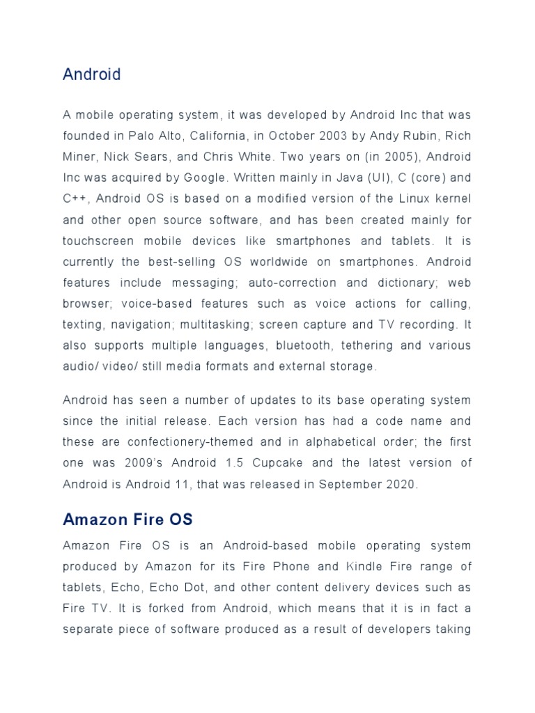 OS Activity 101 (Operating Systems) | PDF | Ios | Mac Os