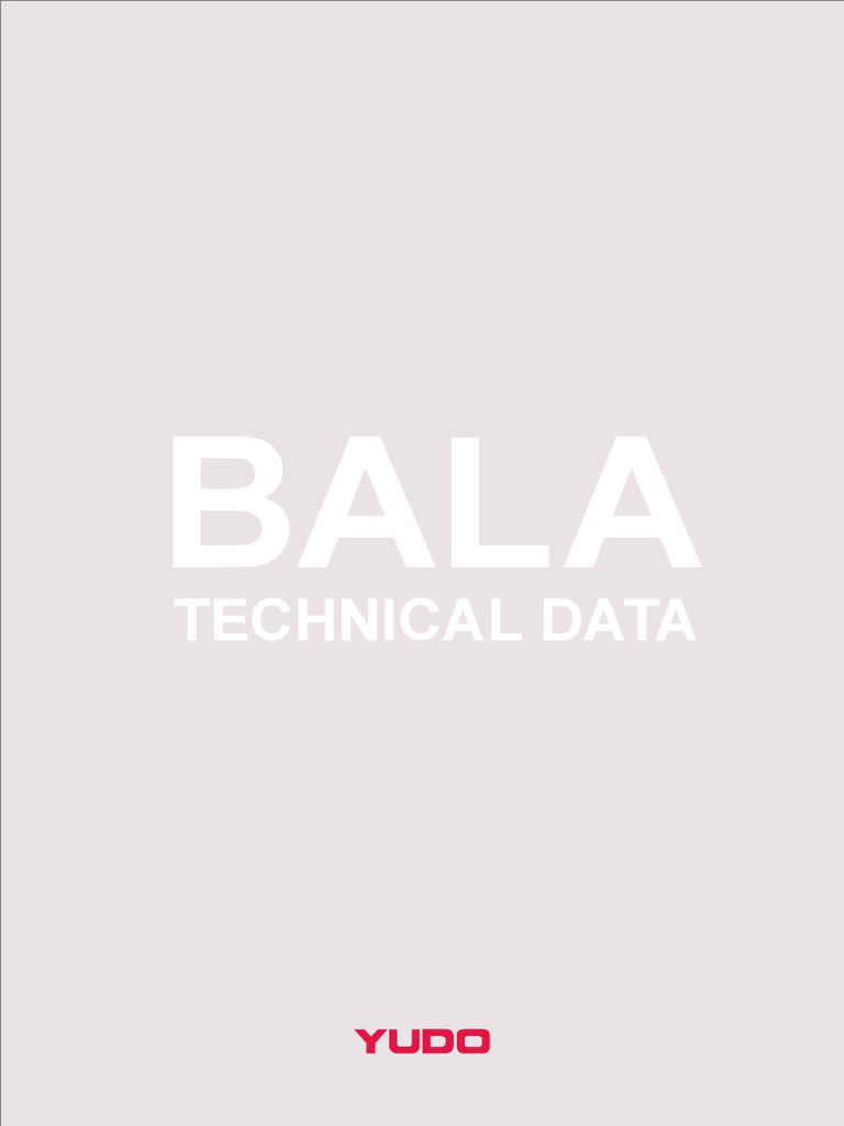 BALA Technical+data KOR, ENG | PDF