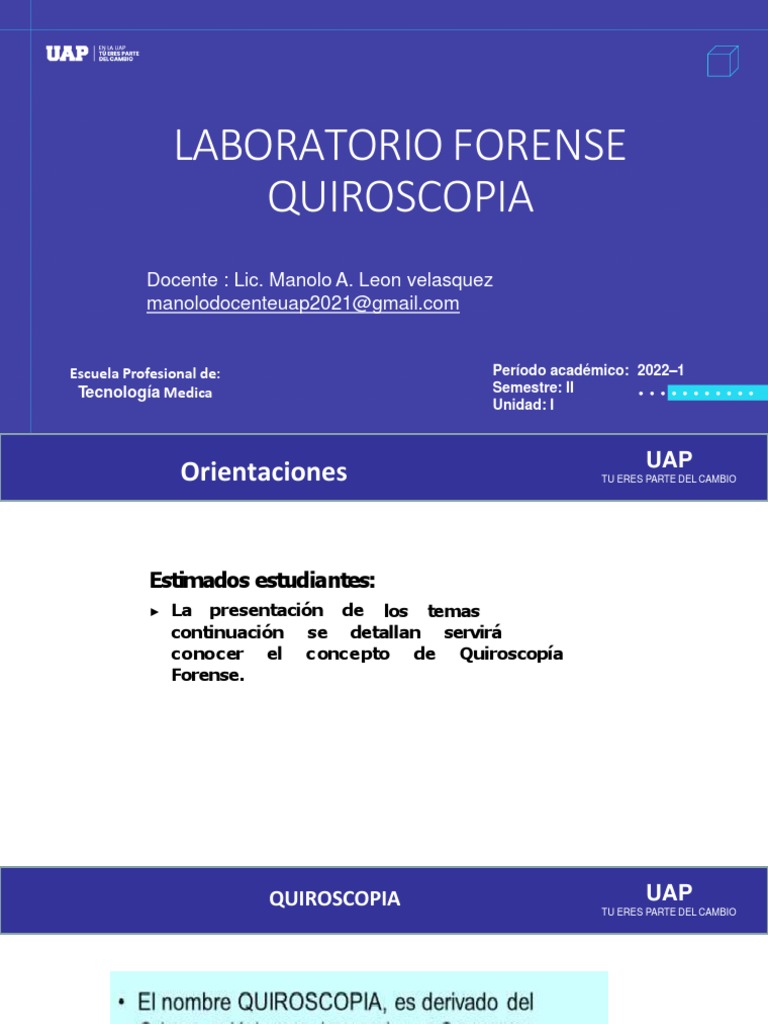 C7 Quiros | PDF | Mano | Huella dactilar