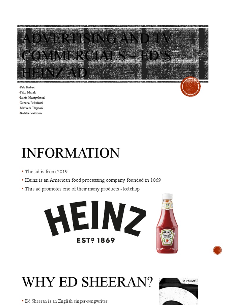 7MT Advertising and TV Commercials - Ed S Heinz Ad | PDF