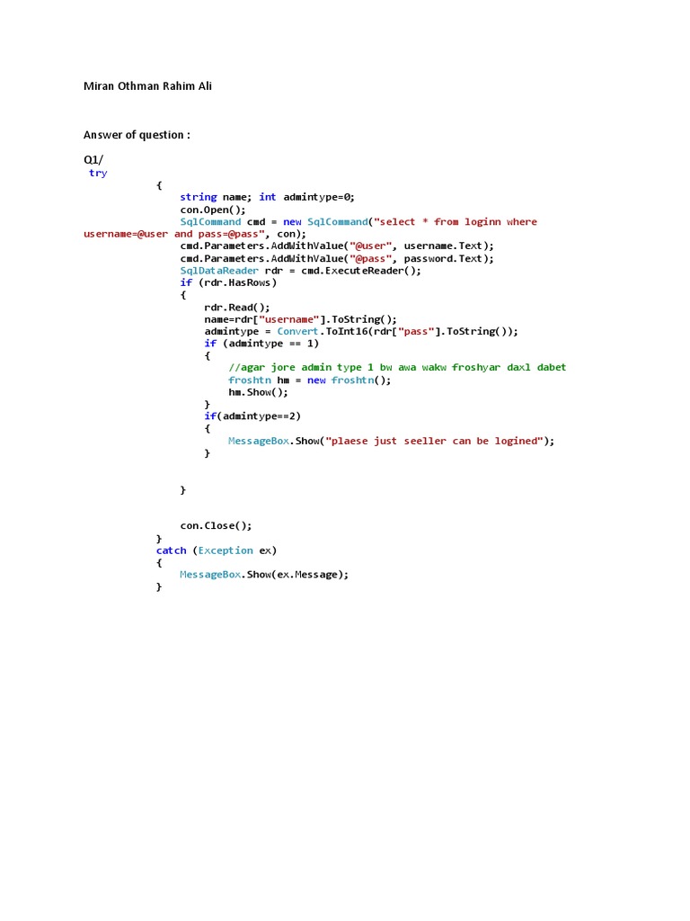 Miran Othman Rahim Ali | Download Free PDF | Databases | Software Development