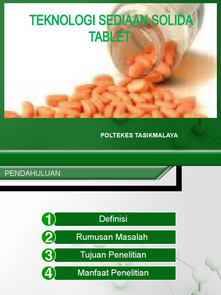 Tablet Dan Jenis | PDF | Kesehatan Holistik