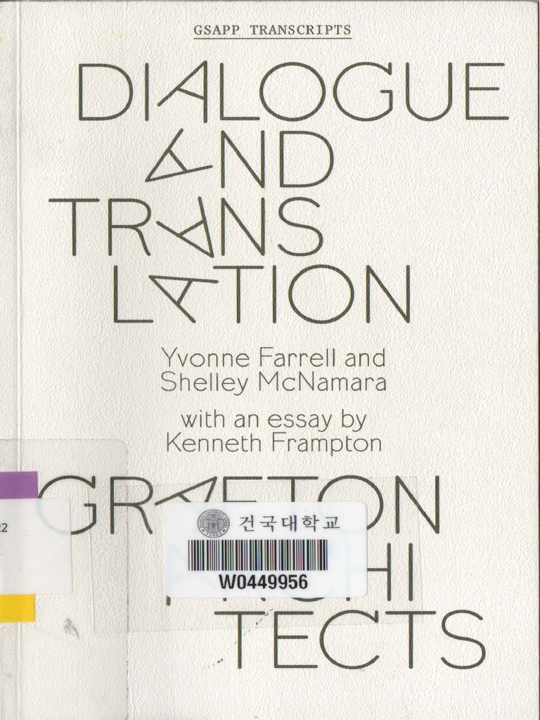 GraftonArchitects Dialogue&Translation | PDF | Landscape
