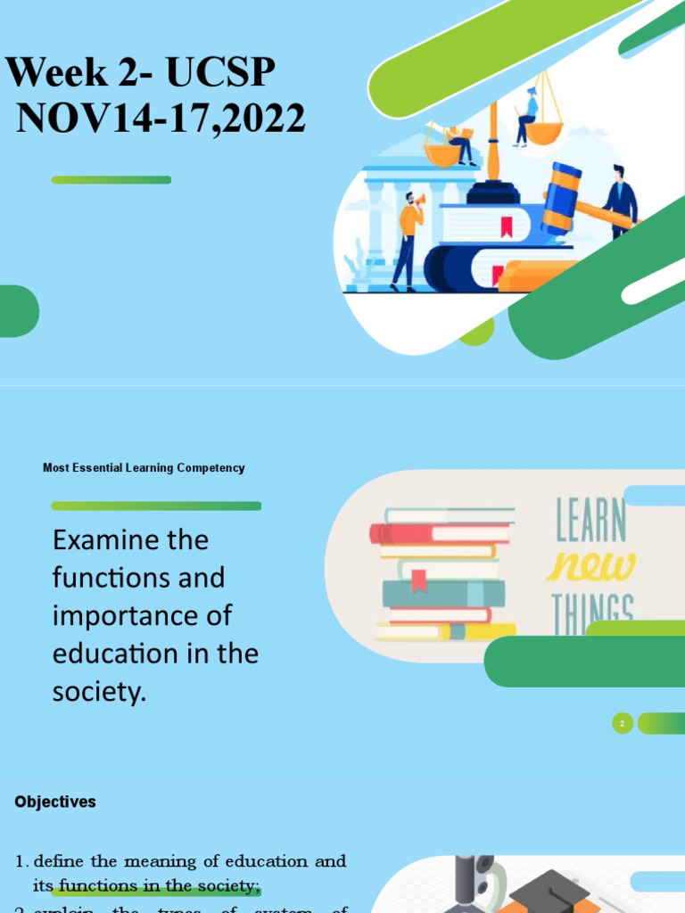 Essential Functions of Education in Society | PDF