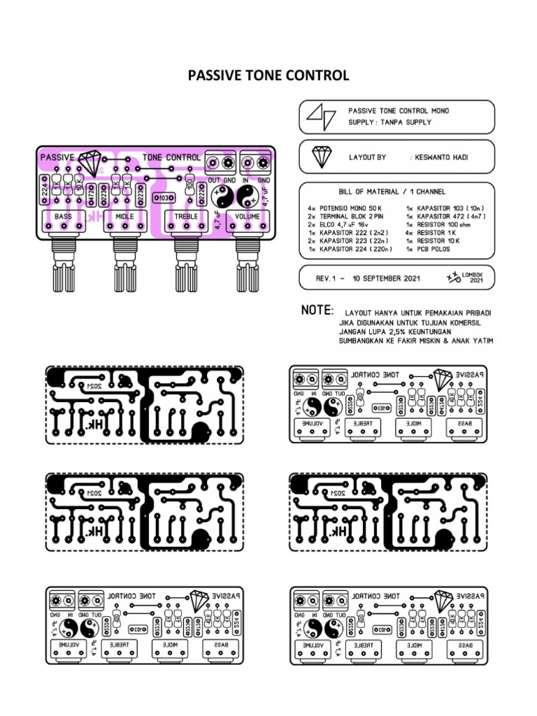 Passive Tone Control | PDF