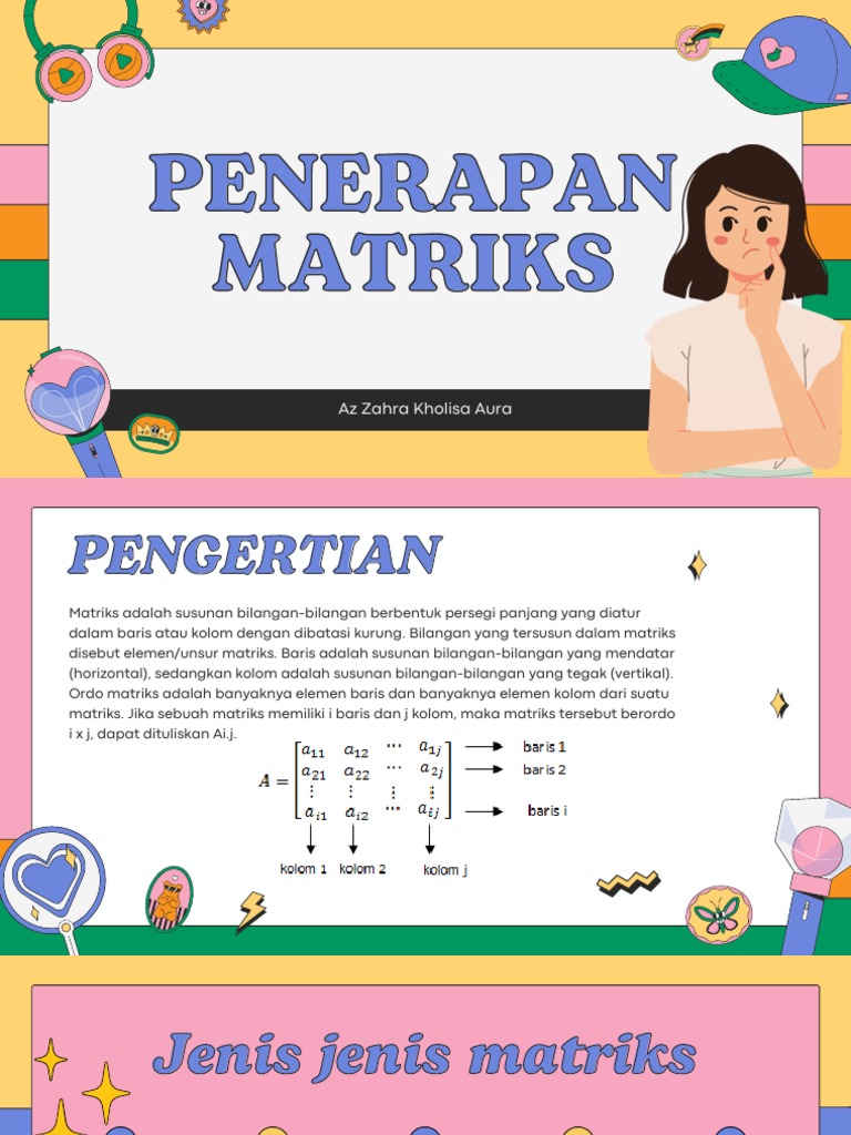 Matriks Dalam Penerapan Kehidupan Sehari Hari | PDF