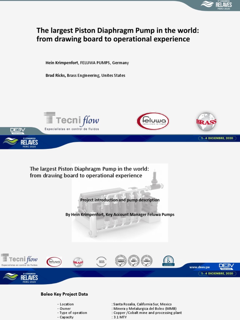 Hein Krimpenfort - TECNIFLOW Feluwa-RELAVES PERU 20 DEEV | PDF | Pipe ...