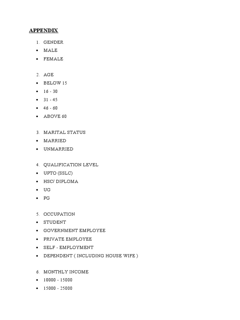 Appendix Final | PDF | Smartwatch | Online And Offline