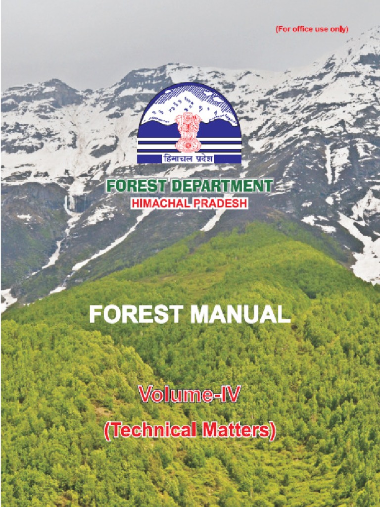 Forest Manual Volume IV | PDF | Soil | Trees