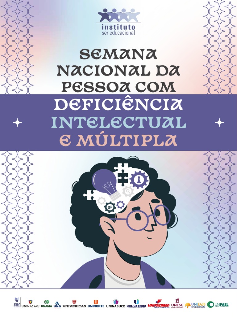 Semana Nacional Da Pessoa Com Deficiencia Intelectual e Multipla | PDF ...