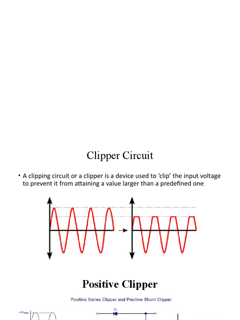 Clipper Circuit | PDF
