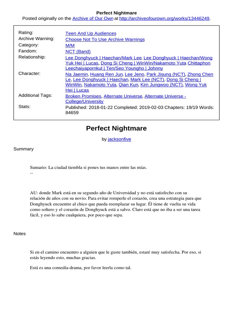Perfect Nightmare | PDF | Verdad
