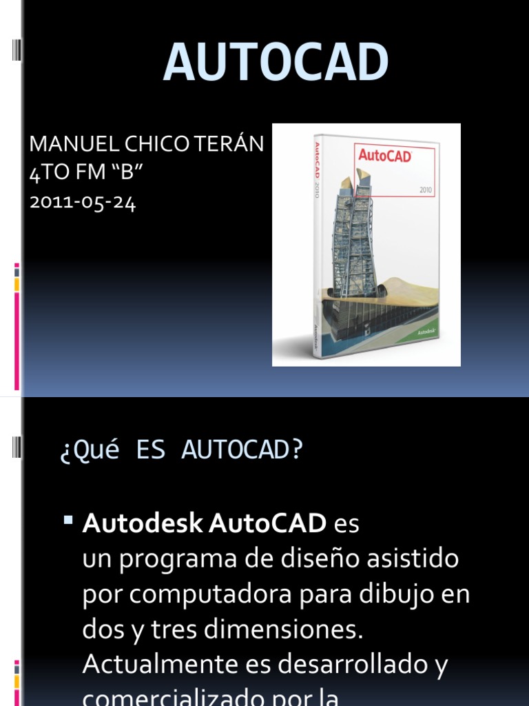Diap-Autocad-02 - copia | PDF | Cad automático | Autodesk