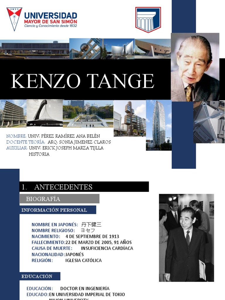 Kenzo Tange | PDF