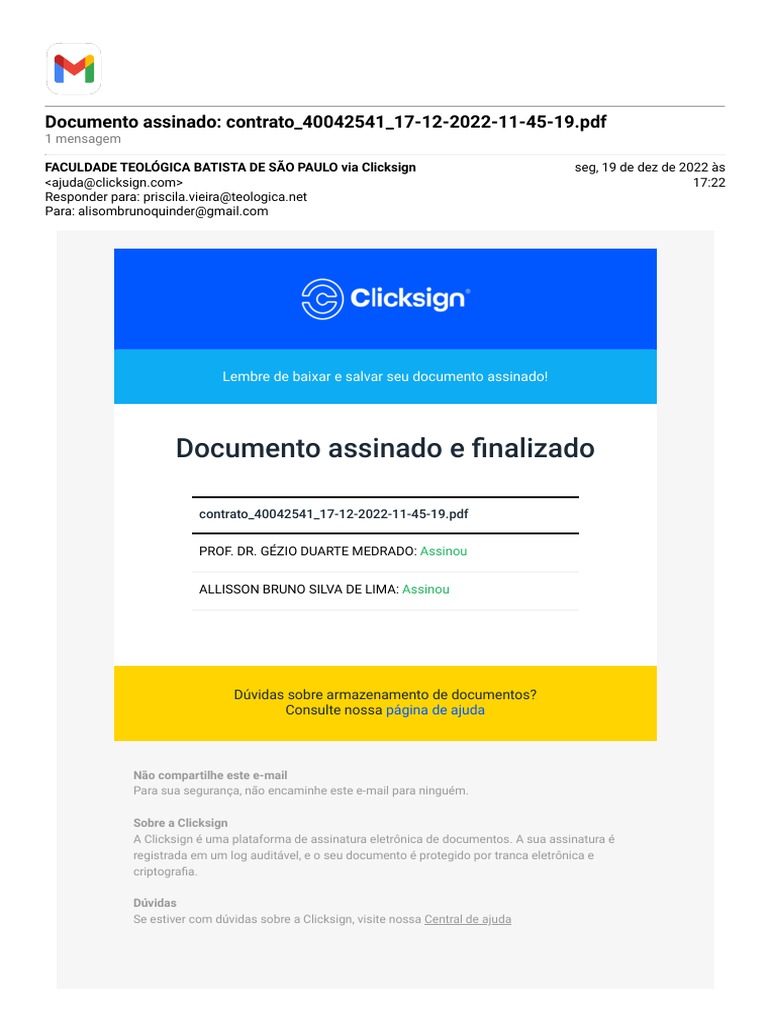Gmail - Documento Assinado - Contrato - 40042541 - 17-12-2022-11-45-19 | PDF