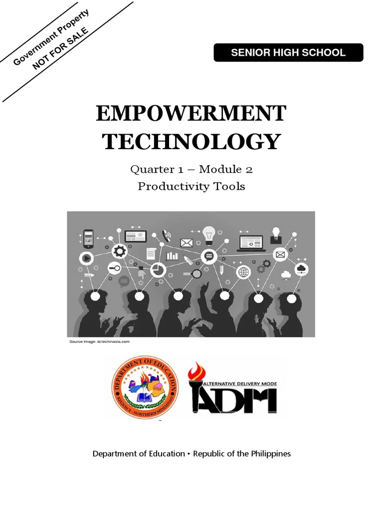 Empowerment Technology SHS - Q1 - Mod2 - Productivity Tools - PRODUCTIVITY TOOLS | PDF ...