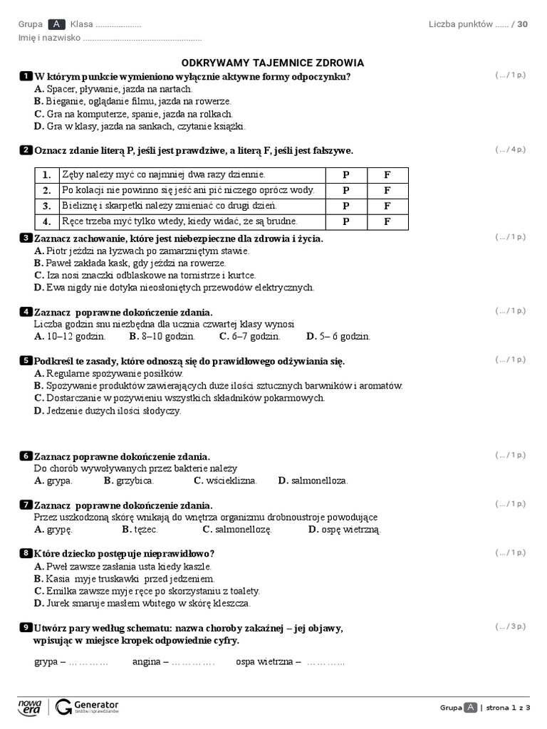 PaweÅ Sikora - Odkr. Taj. Zdr. 4 SPR | PDF