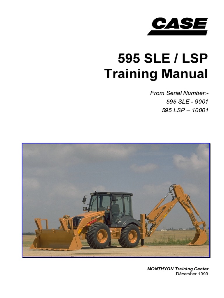 Case 595 Sle LSP | PDF | Piston | Engines