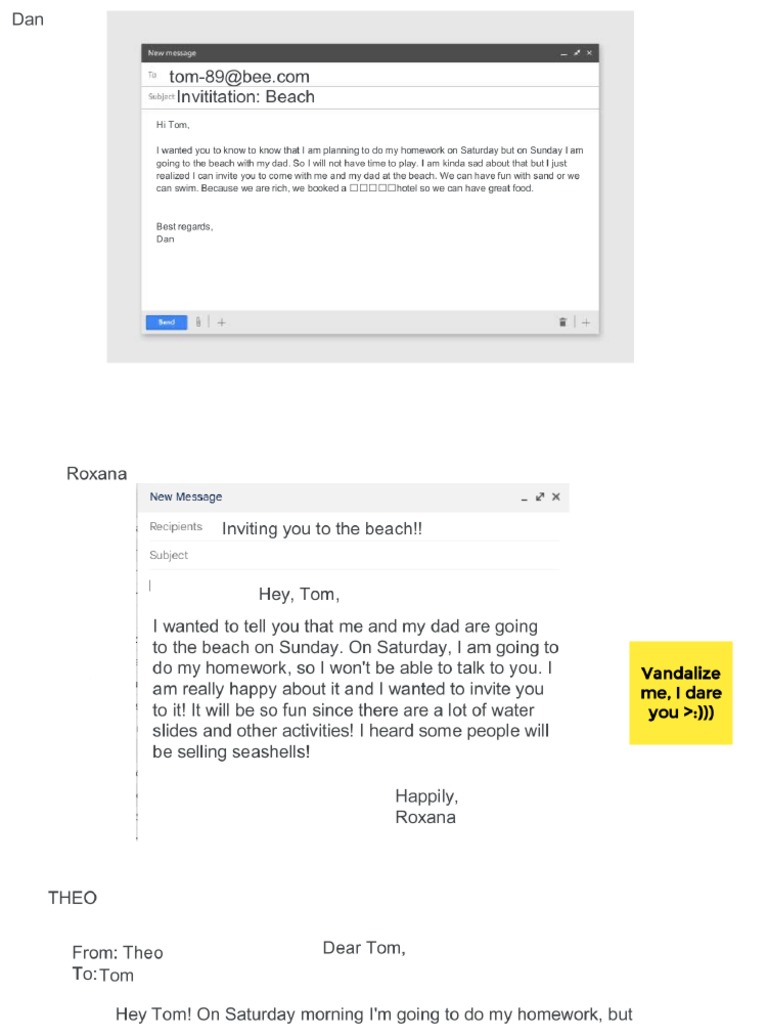 Writing - Unit 4 | PDF